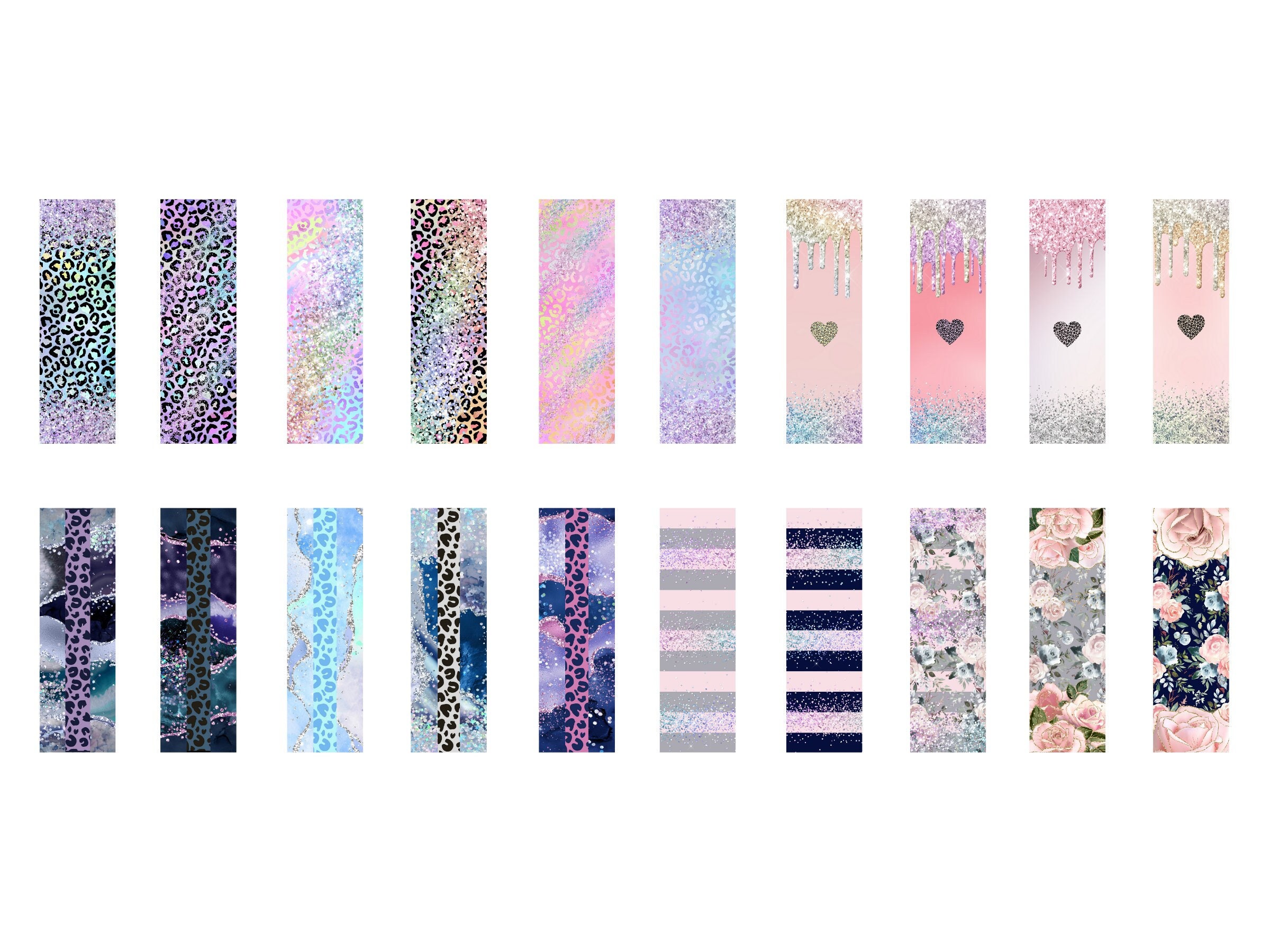 Pen Wrap Bundle 1 Custom Pens PNG Full Wrap Epoxy Pens Sublimation ...