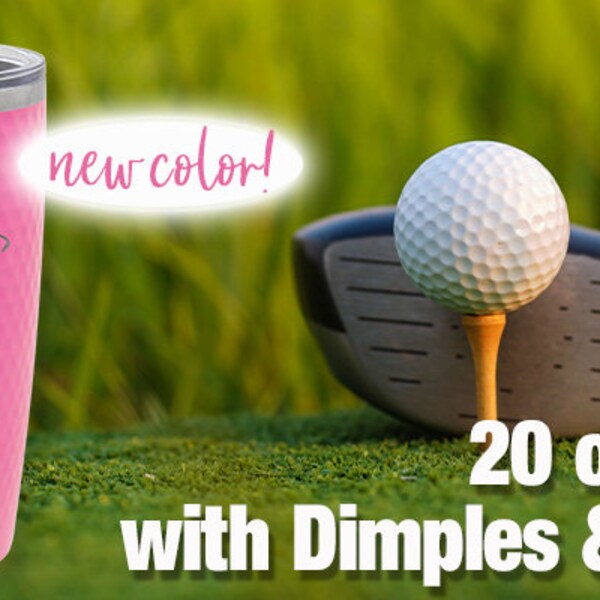 Golf Dimple Tumbler - Etsy