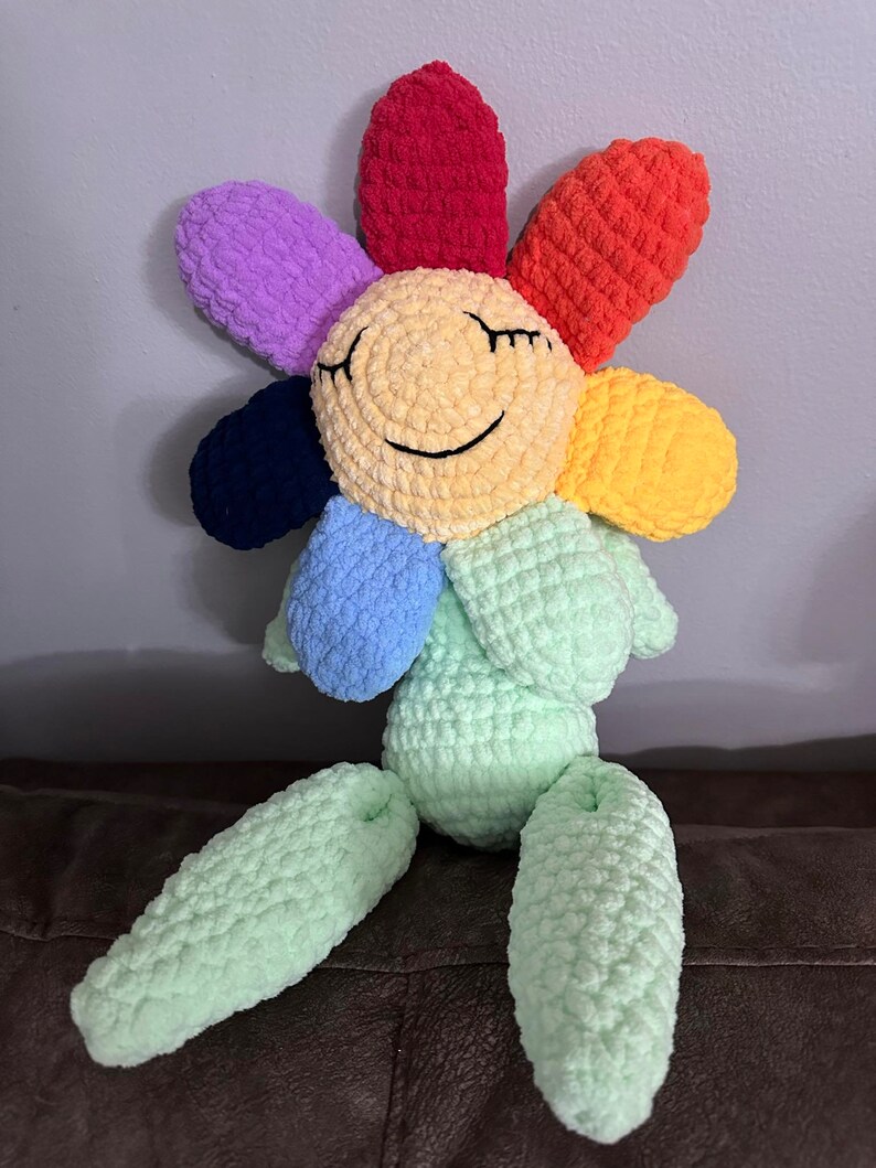 BLOOMING BUDDY: Low-sew Amigurumi Pattern (crochet Flower-pdf Download ...