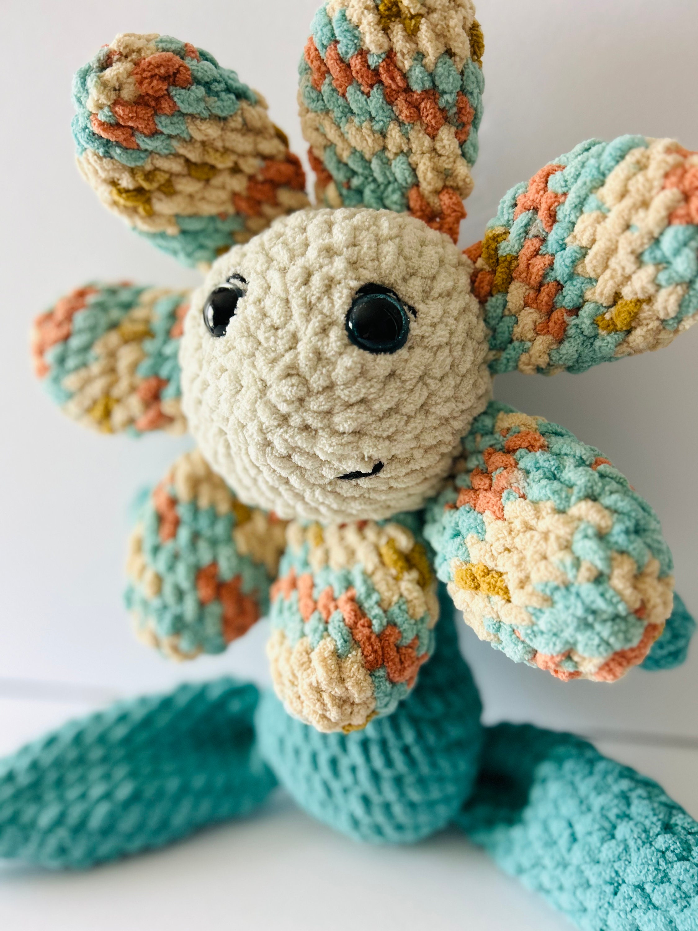 BLOOMING BUDDY: Low-sew Amigurumi Pattern (crochet Flower-pdf Download ...