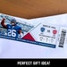 Customized Replica Football Ticket Gift Perfect Way to Give Digital ...