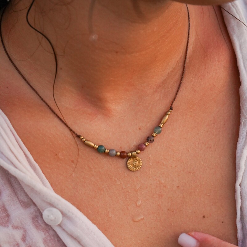 Hippie Boho Necklace - Etsy