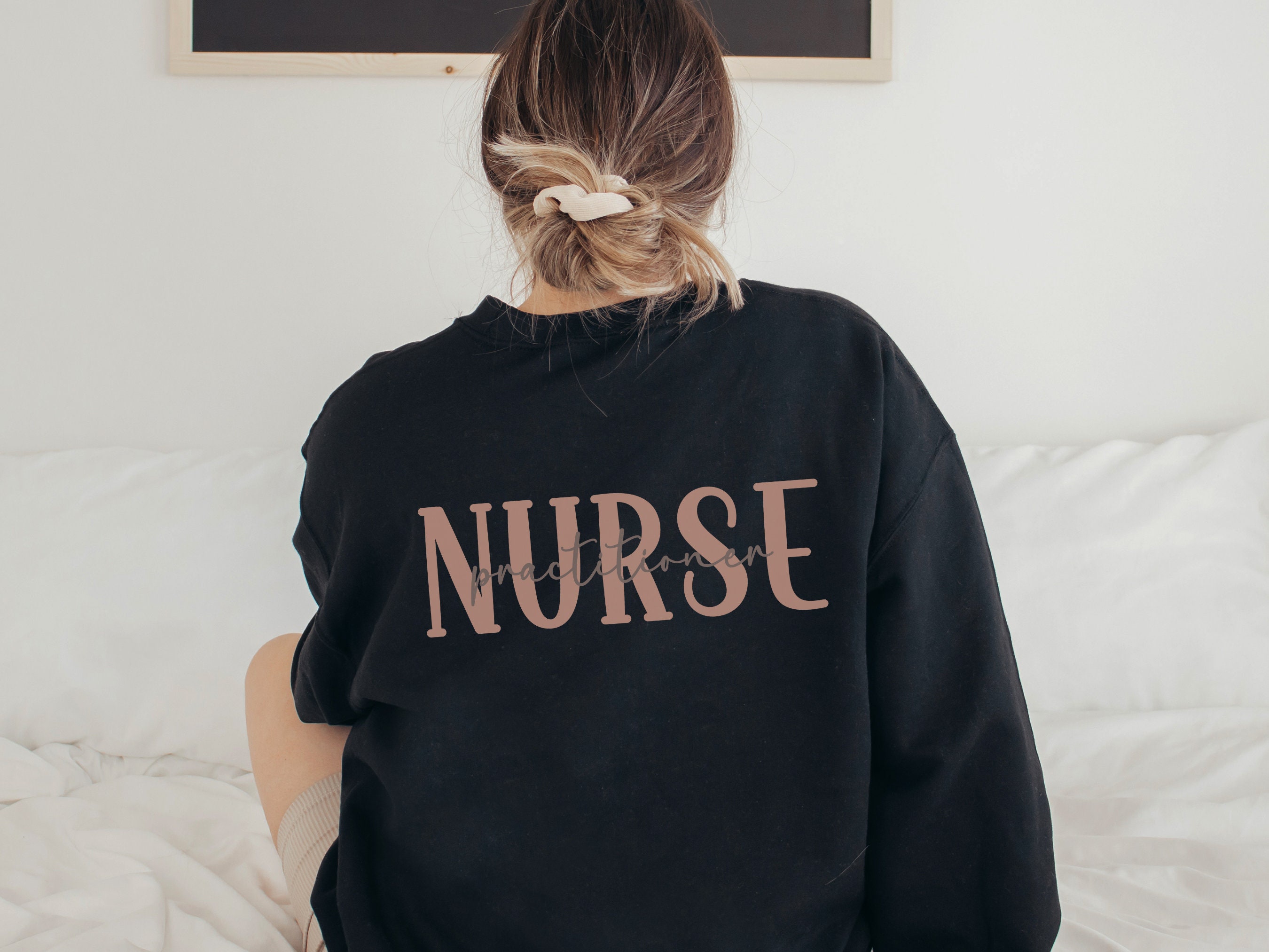 Personalized Nurse Practitioner Sweatshirt, Gift for Nurse Practitioner ...