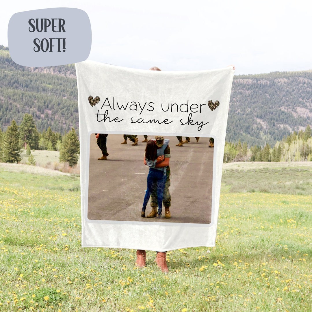 Deployment Gift, Custom Deployment Blanket, Custom Military Blanket ...