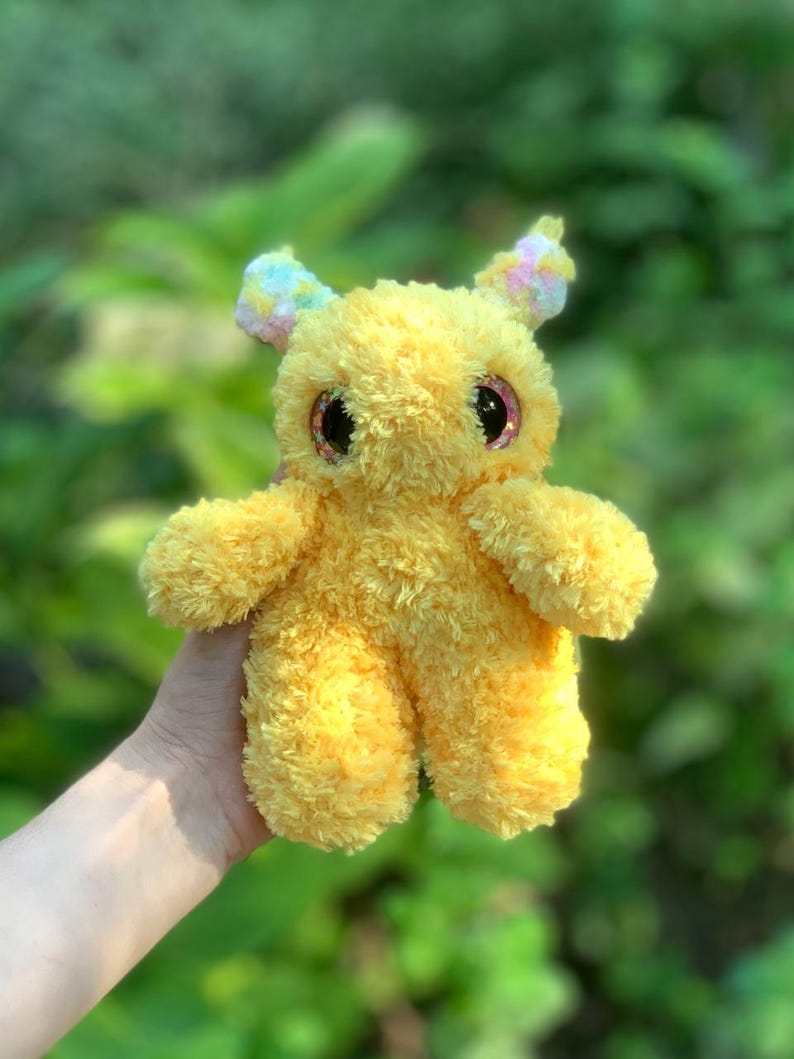 Moss the Sprite Snuggler Plush, Amigurumi Plushie - Etsy