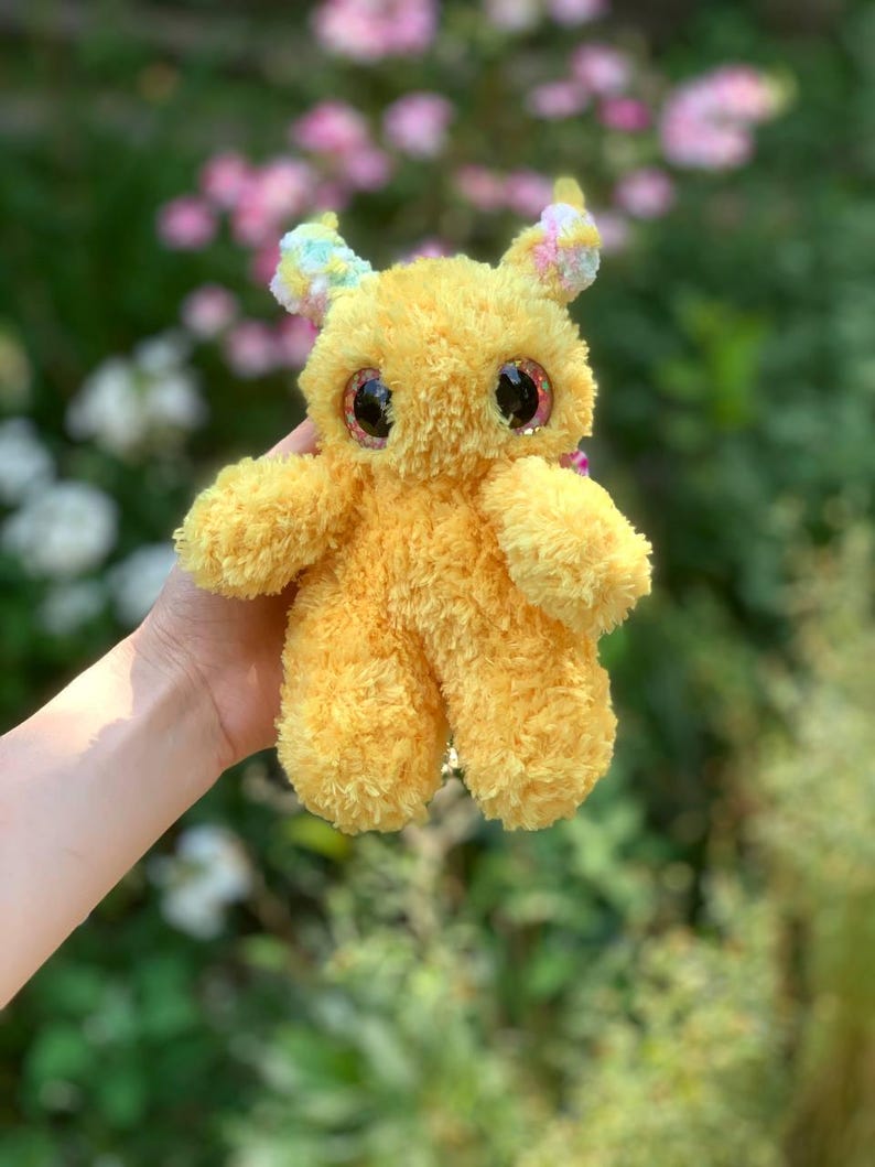 Moss the Sprite Snuggler Plush, Amigurumi Plushie - Etsy