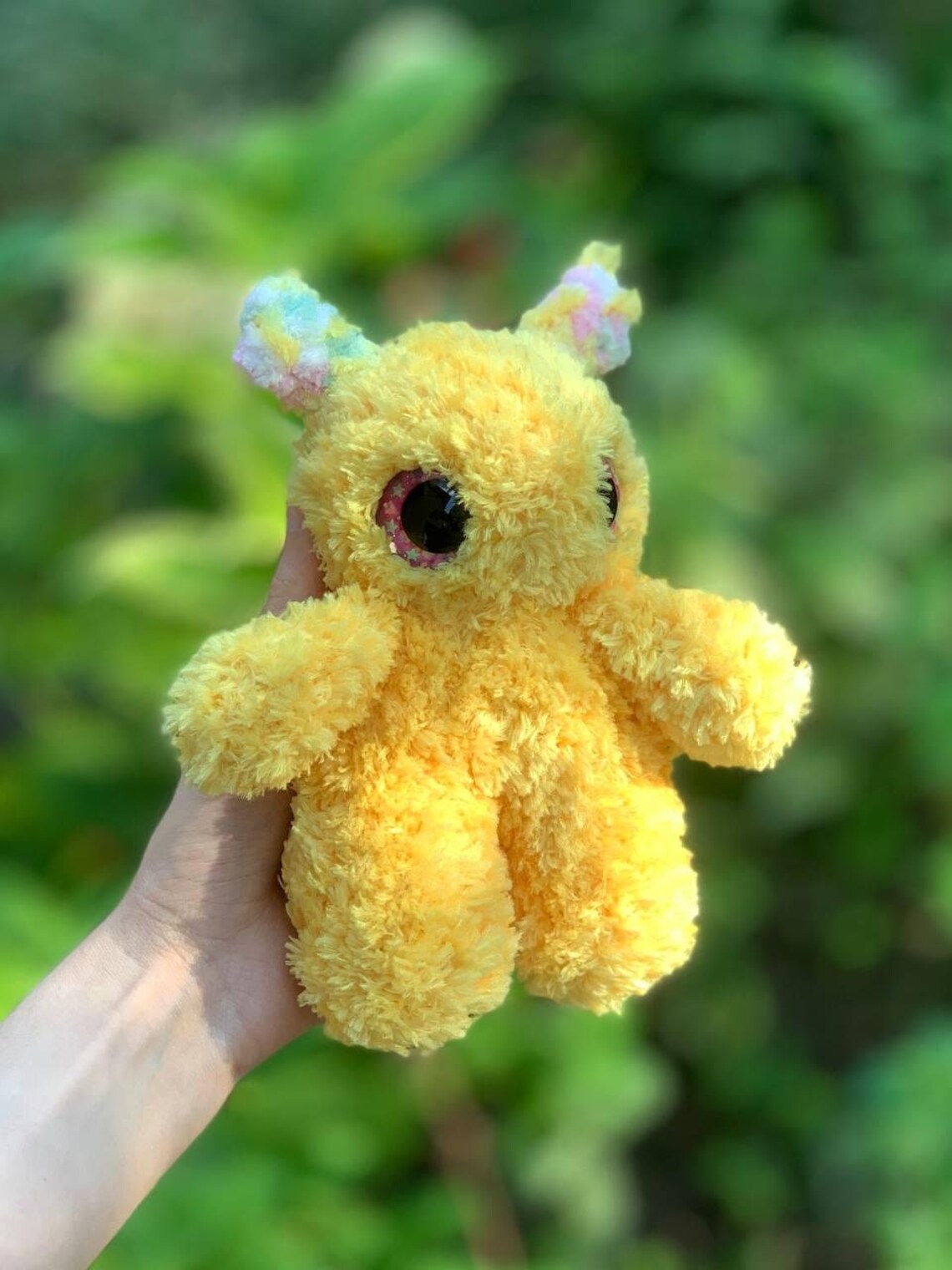 Moss the Sprite Snuggler Plush, Amigurumi Plushie - Etsy