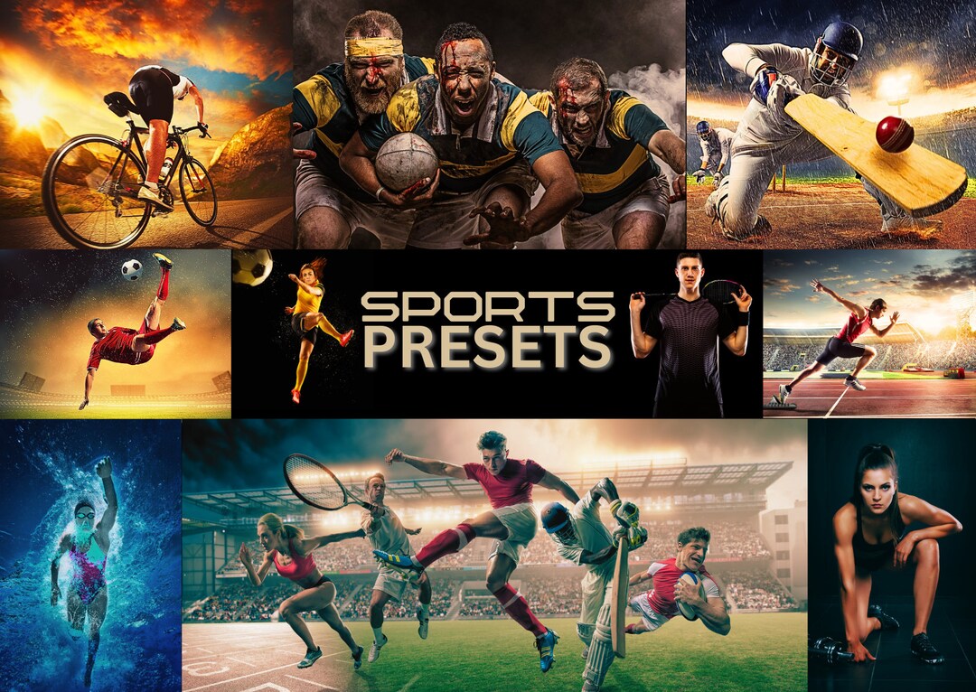 The PERFECT Sports Preset Bundle Volume 1 - Etsy