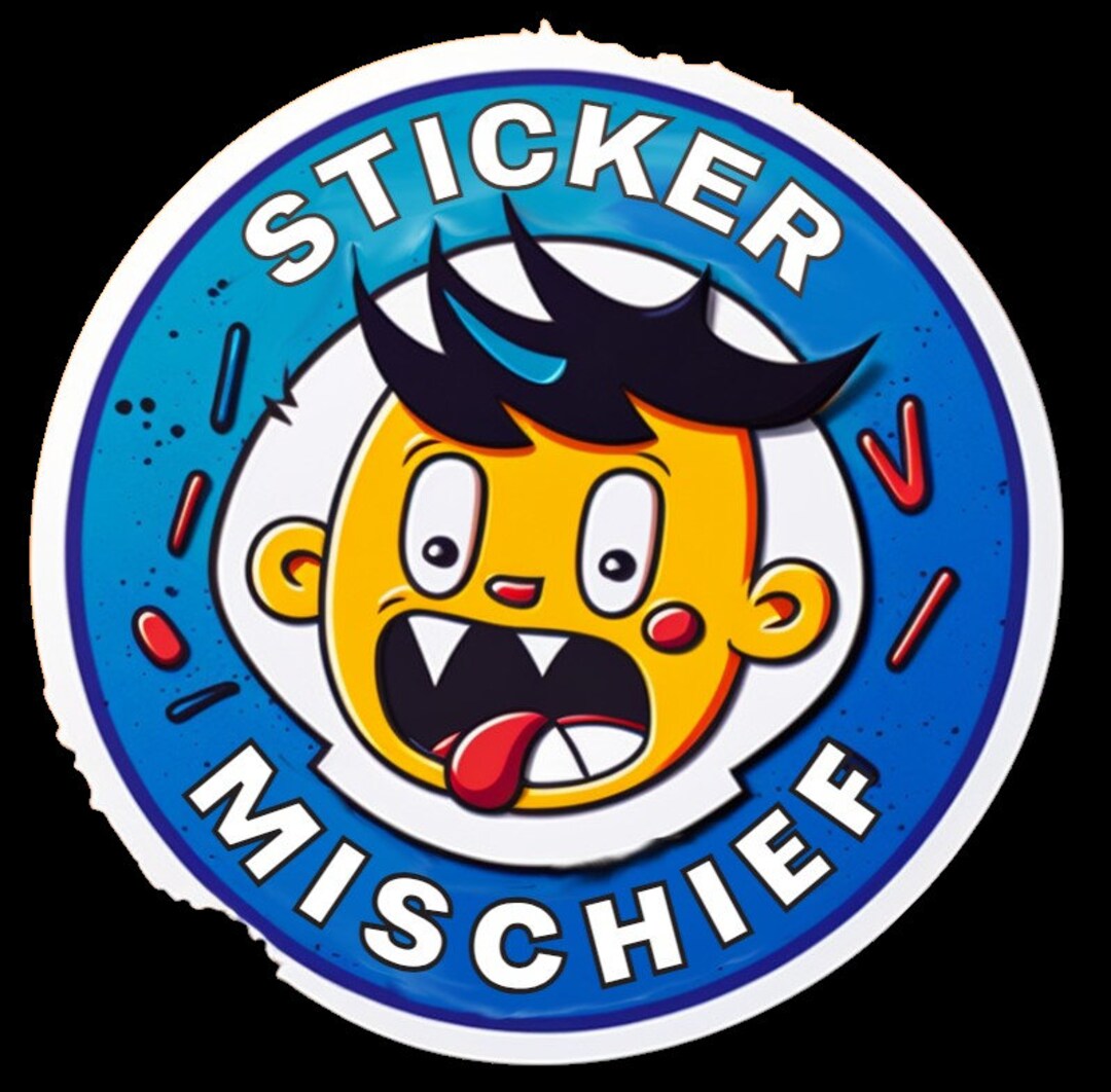 Sticker Mischief Fan Logo - Etsy