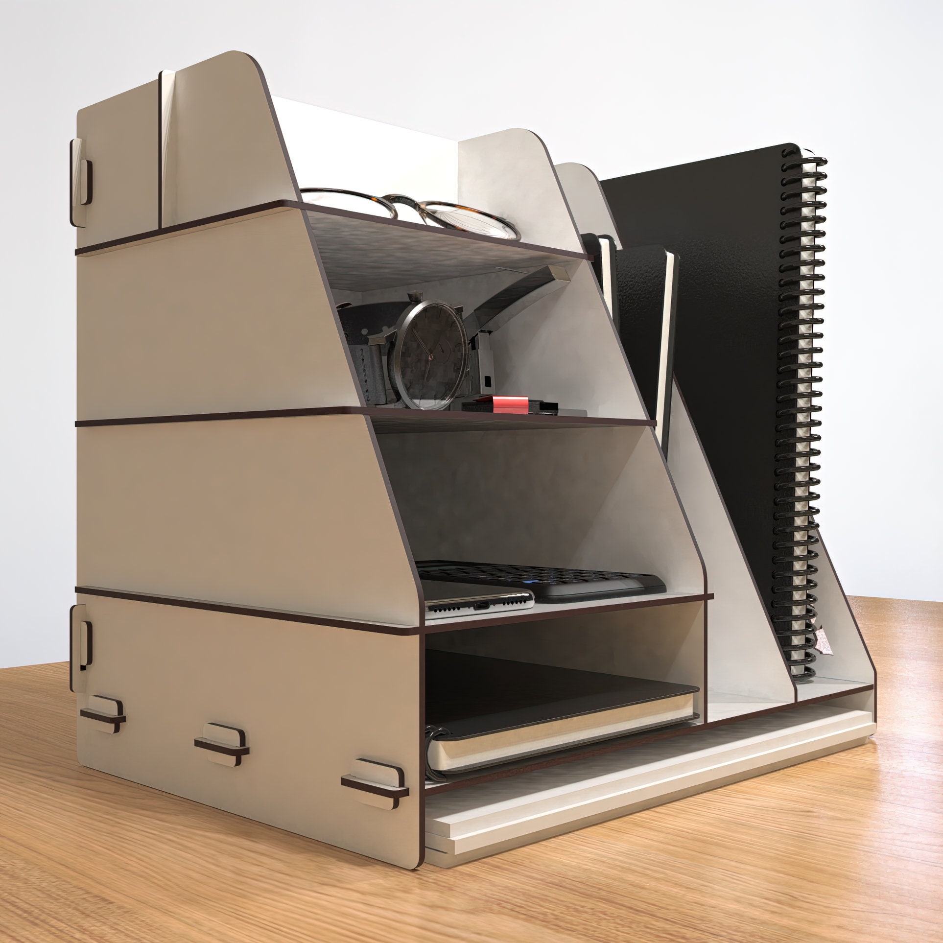 Desk Shelf, Document Holder, Office Accessories, Gift for Office ...