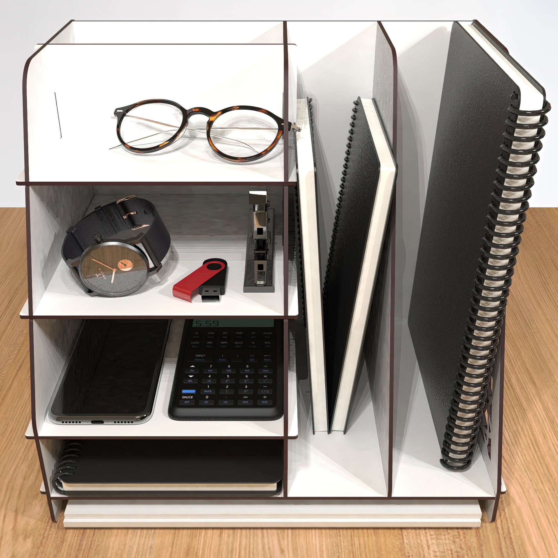 Desk Shelf, Document Holder, Office Accessories, Gift for Office ...