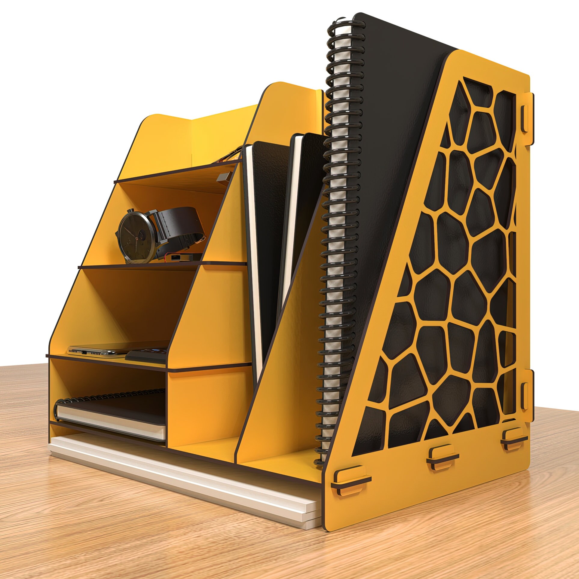 Desk Shelf, Document Holder, Office Accessories, Gift for Office ...