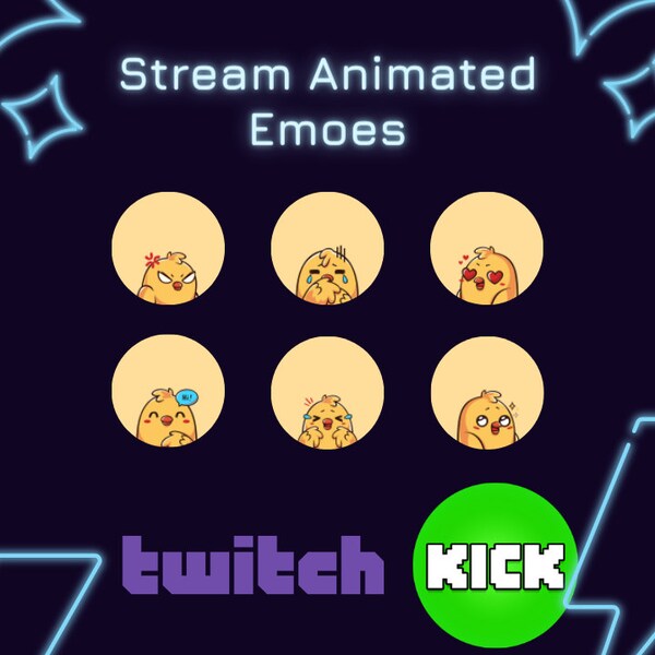 Fun Twitch Emotes - Etsy