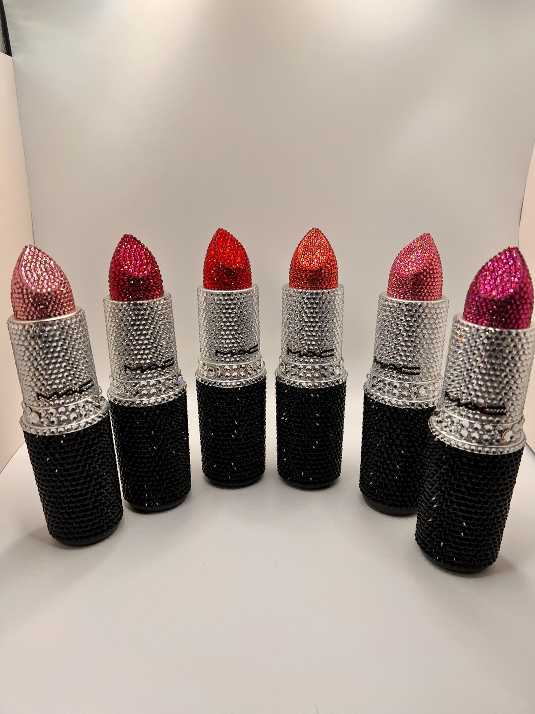 MAC Crystal Encrusted Jumbo Lipstick Brush Container/canister - Etsy