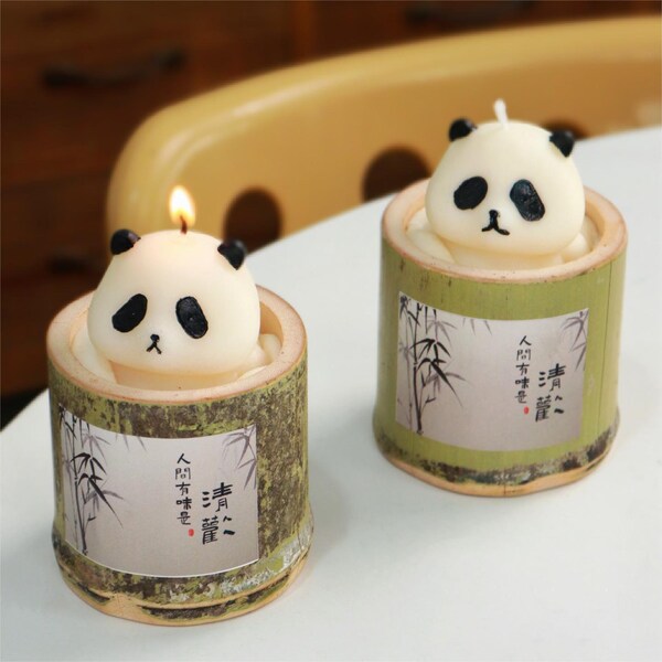 Panda Candle Holders - Etsy