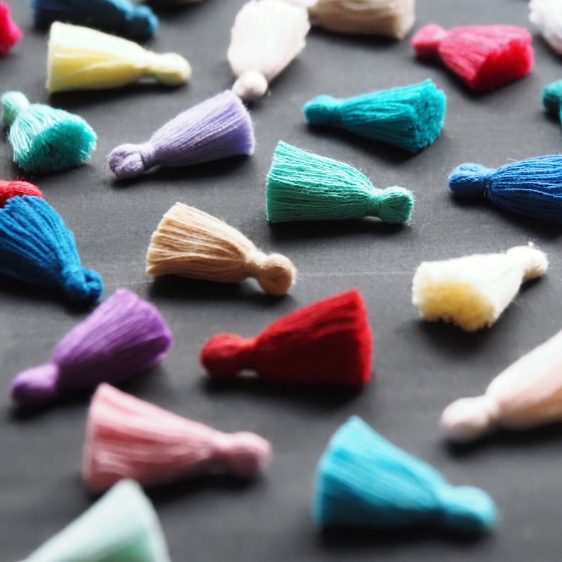 Mini Tassels - Etsy