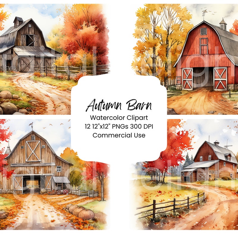 Autumn Barn - Etsy