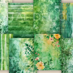 Watercolor Backgrounds: 250 Floral Digital Papers (commercial Use) - Etsy