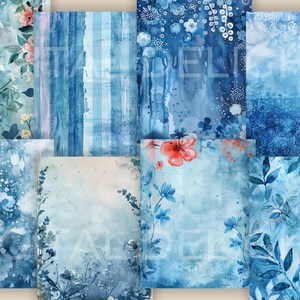 Watercolor Backgrounds: 250 Floral Digital Papers (commercial Use) - Etsy