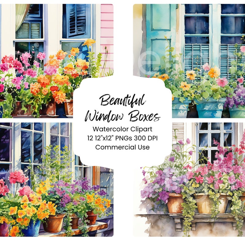 Flower Window Box - Etsy
