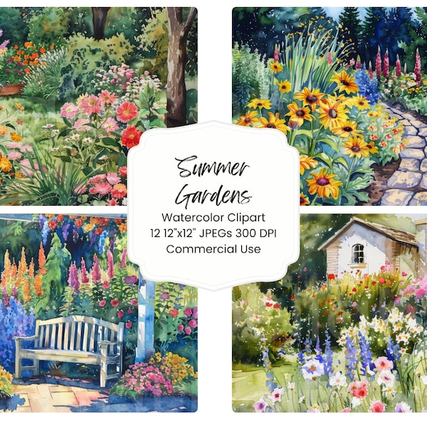 Summer Garden - Etsy