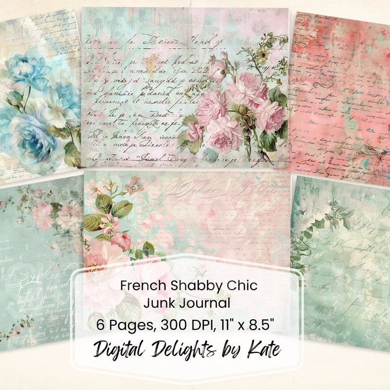 French Script Paper - Etsy