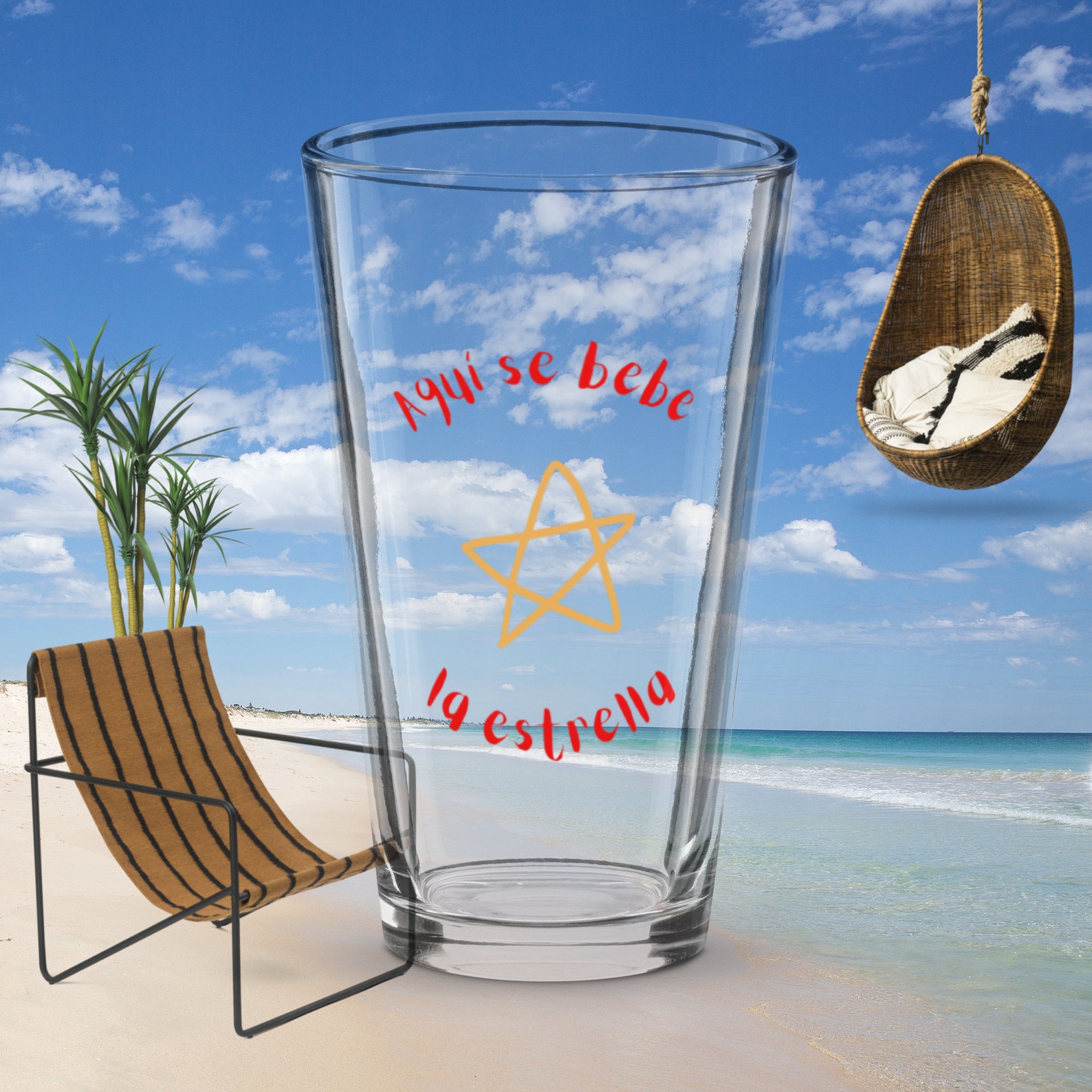 Estrella Damm Beer Glass, Pint Glass, Beer Mug, Beer Lover, Birra - Etsy