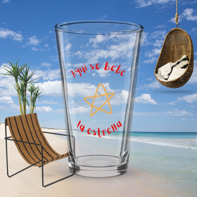 Estrella Damm Beer Glass, Pint Glass, Beer Mug, Beer Lover, Birra - Etsy
