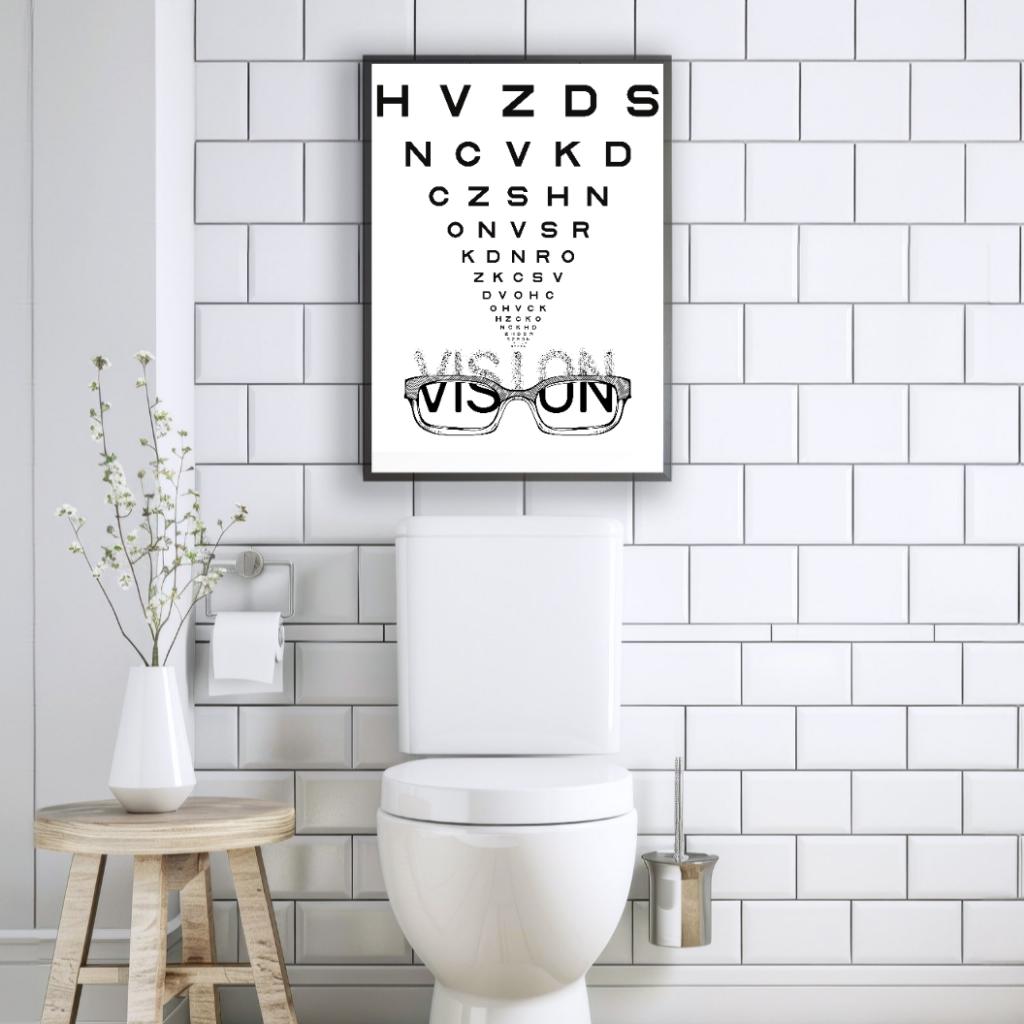 Eye Chart Test Vision, Printable Medical Eye Chart, Optical Test Design ...