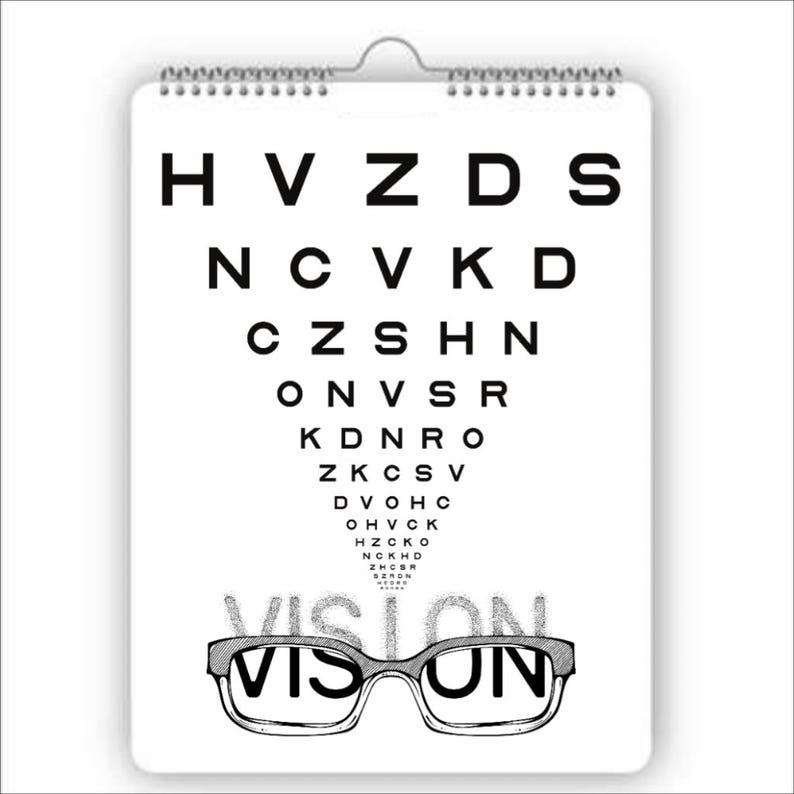 Eye Chart Test Vision, Printable Medical Eye Chart, Optical Test Design ...
