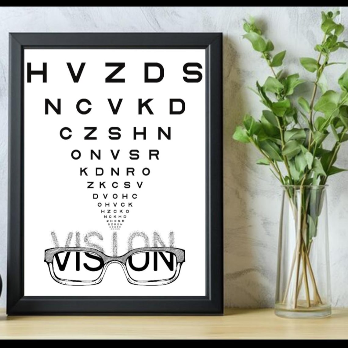 Eye Chart Test Vision, Printable Medical Eye Chart, Optical Test Design ...