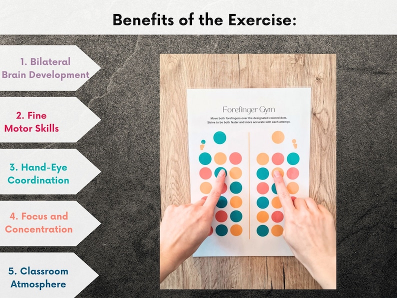 Forefinger Gym - Bilateral Brain Development Activity - Quick Routine ...
