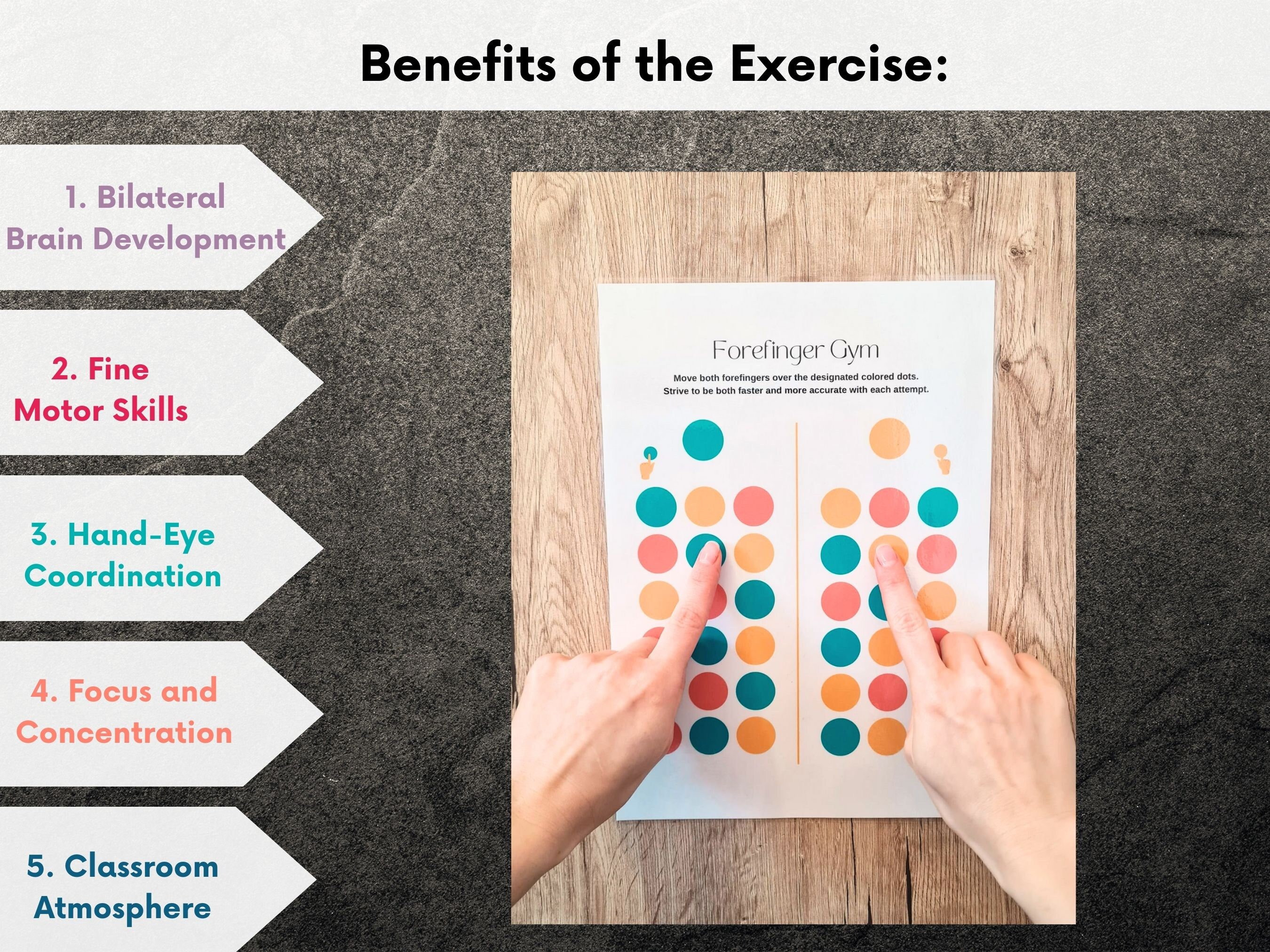 Forefinger Gym - Bilateral Brain Development Activity - Quick Routine ...
