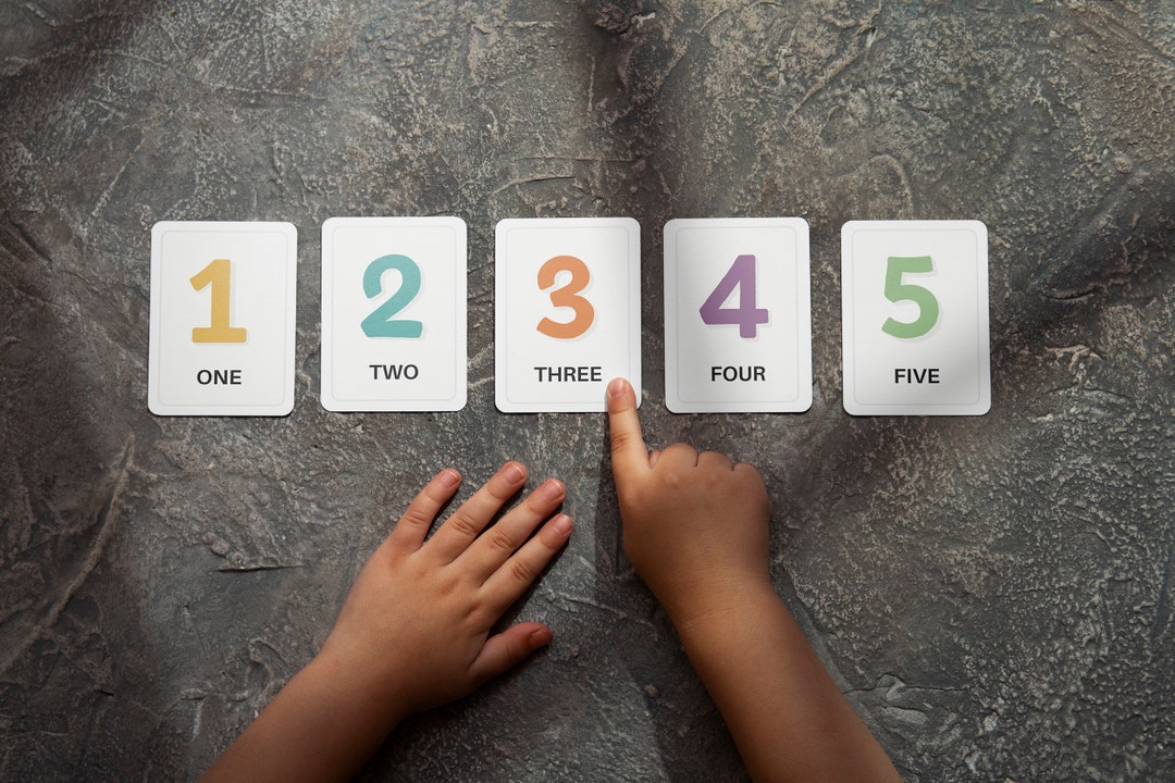 Numbers 1 to 20 Flashcards. Number Recognition and Counting Cards for ...