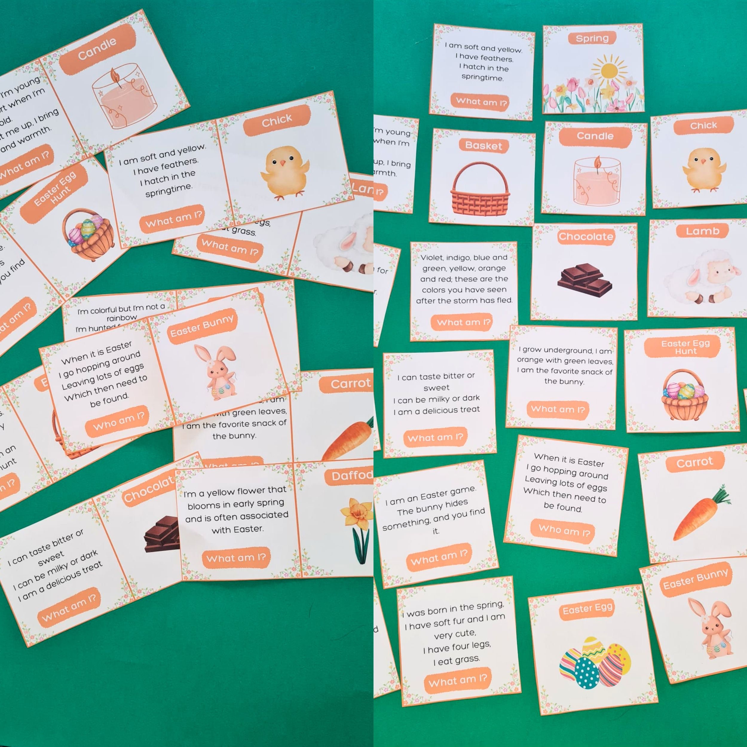 Easter Riddles: What Am I? A Guessing Game - Printable Activities for ...