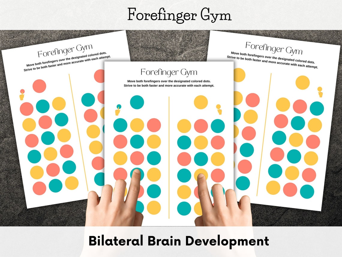 Forefinger Gym - Bilateral Brain Development Activity - Quick Routine ...