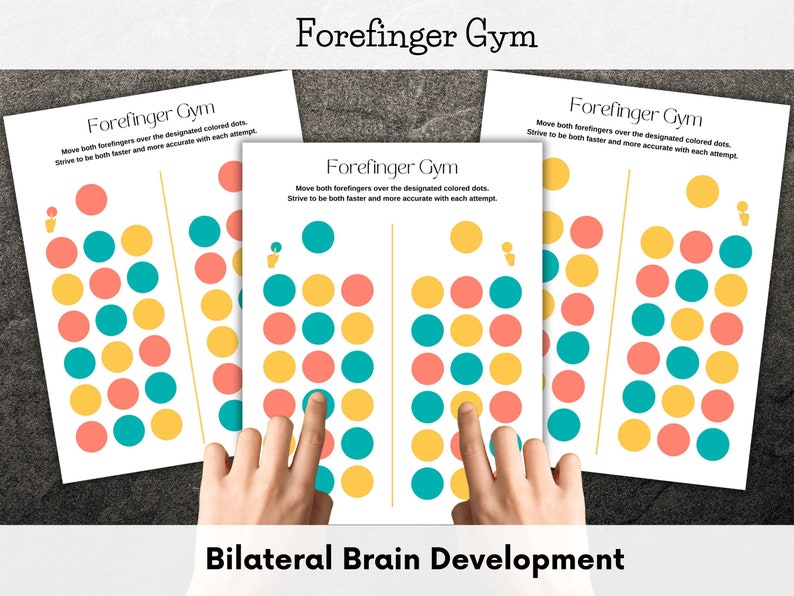 Forefinger Gym - Bilateral Brain Development Activity - Quick Routine ...