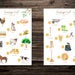 Farm Scavenger Hunt for Kids - Animals and Tools -hunt Outdoor ...