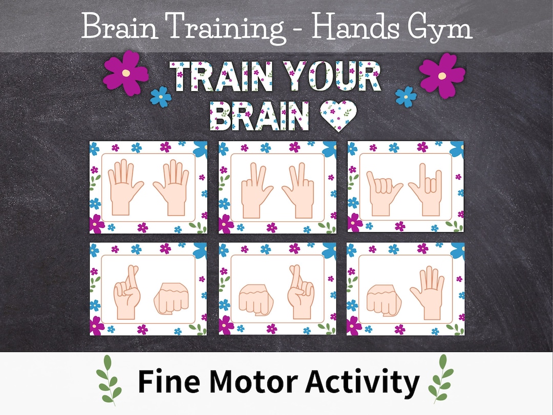 Hands Warm-up Exercises - Fine Motor Activity for Fingers and Hands ...