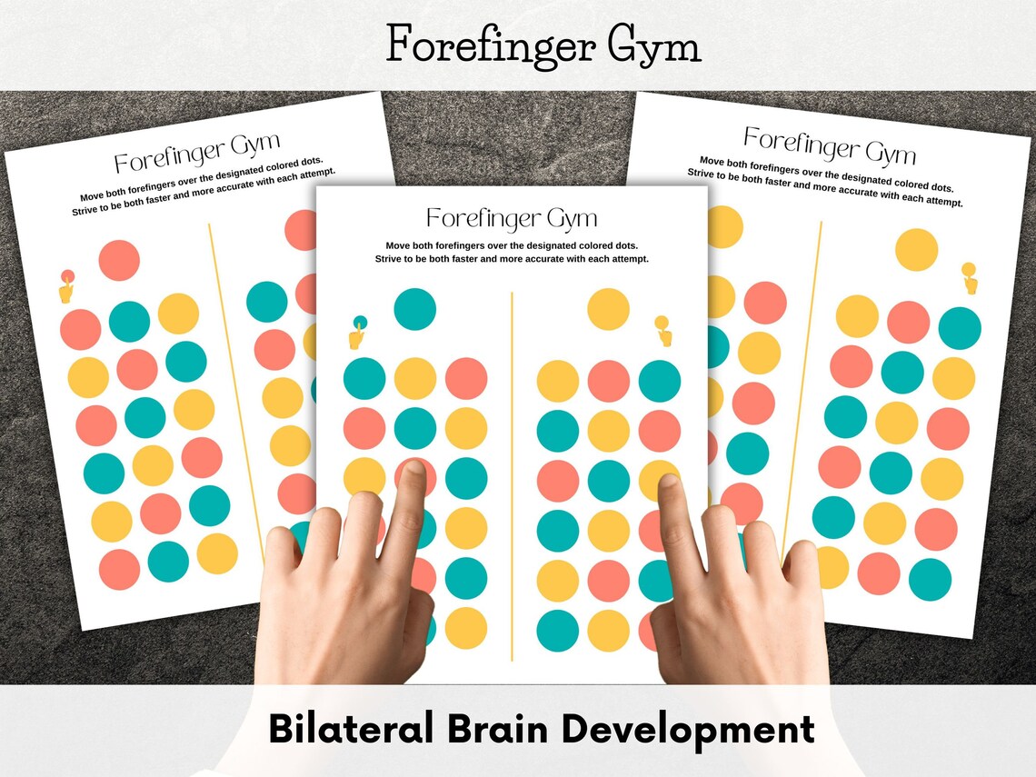 Forefinger Gym Bilateral Brain Development Activity Quick Routine ...