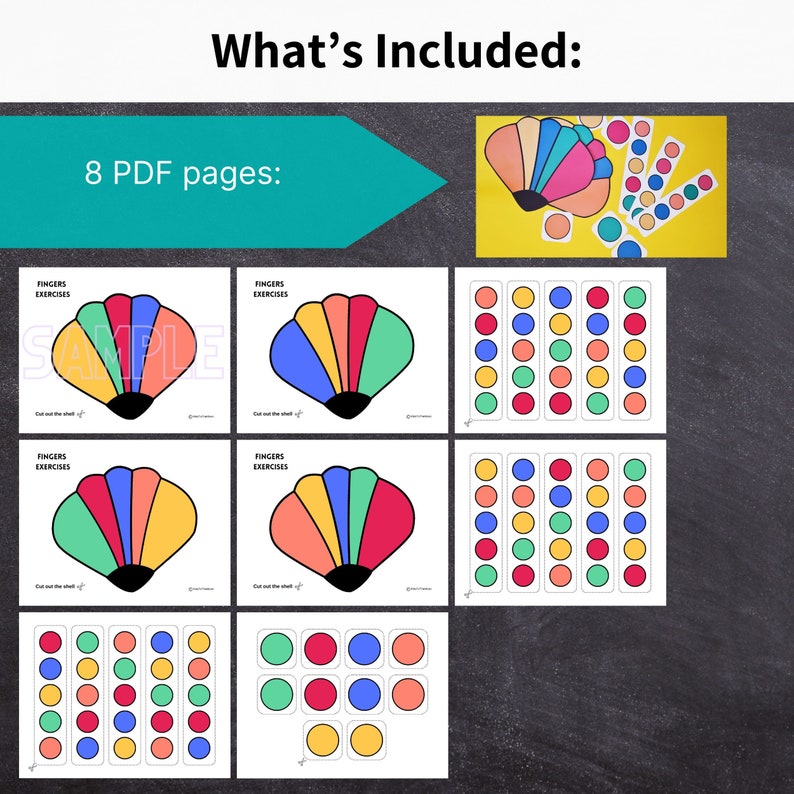 Fingers Exercises Brain Teaser Game Improve Fingers and Hand Muscles ...