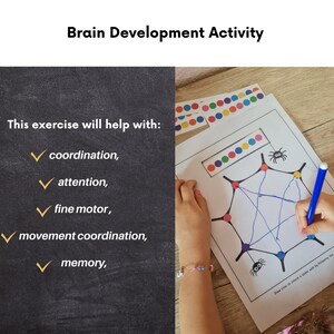 Make a Spider Web: Fine Motor, Sequencing and Visual Perceptual Skills ...
