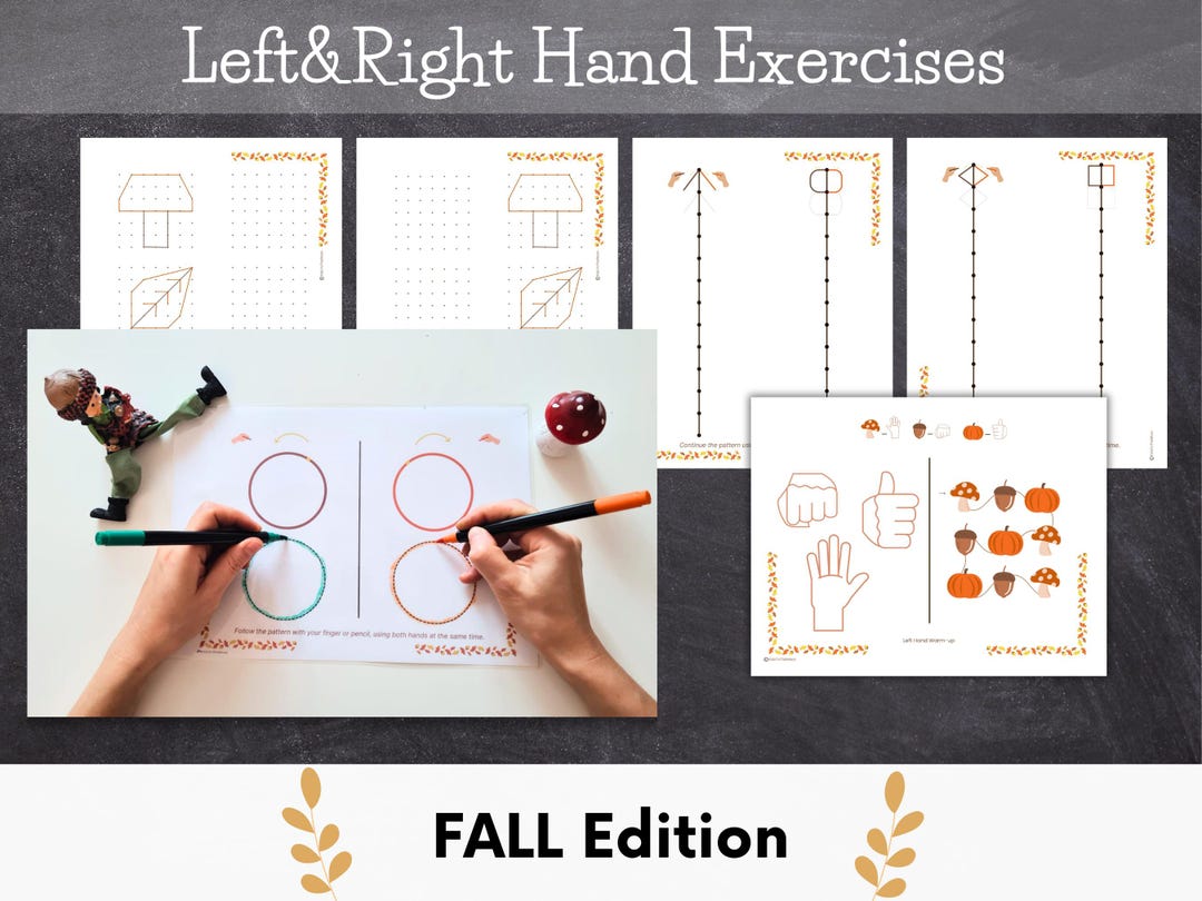 Brain Teasers: Set of 4 Exercises for Developing Bilateral Hand ...