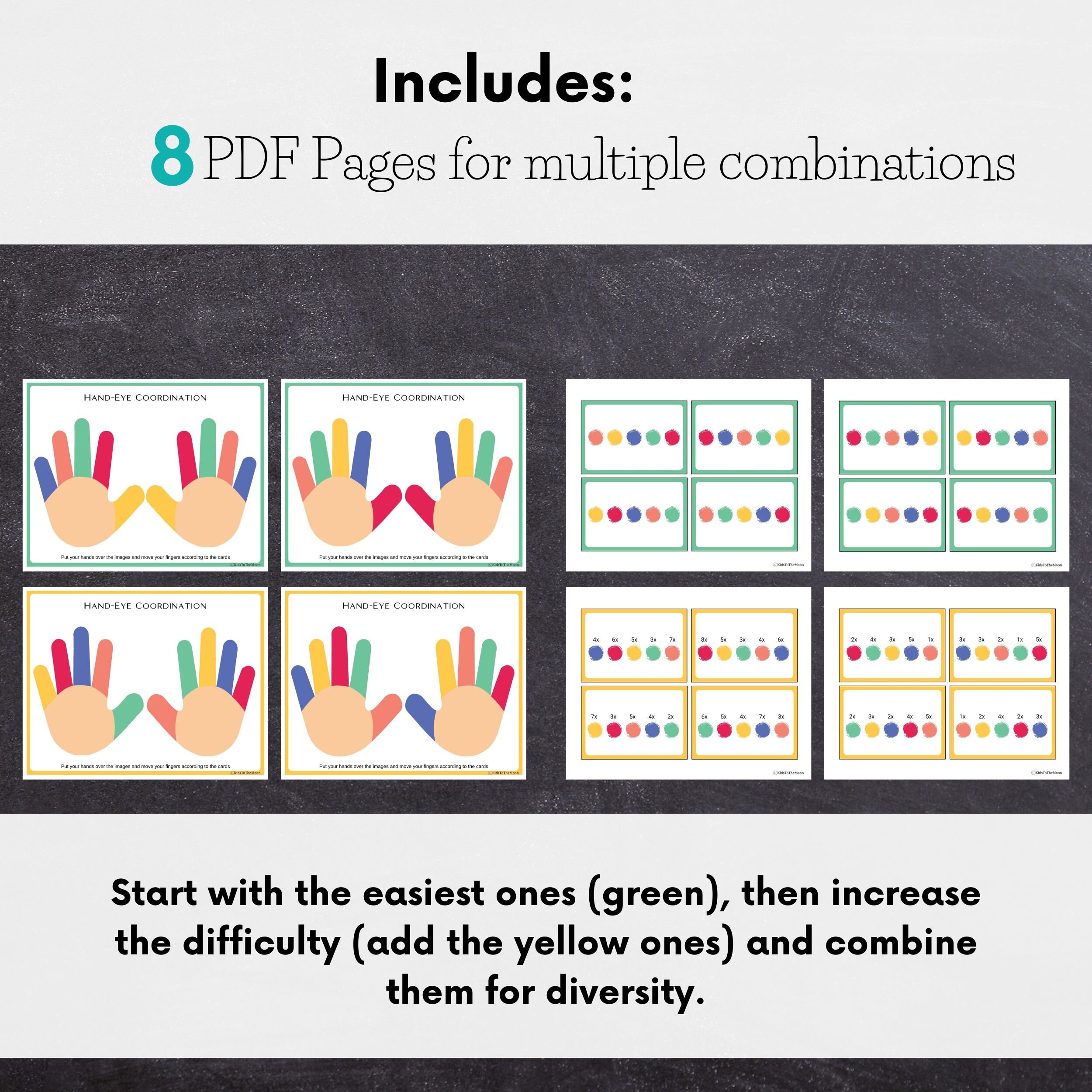 Hand-eye Coordination Activity: Brain Training and Finger Muscle ...