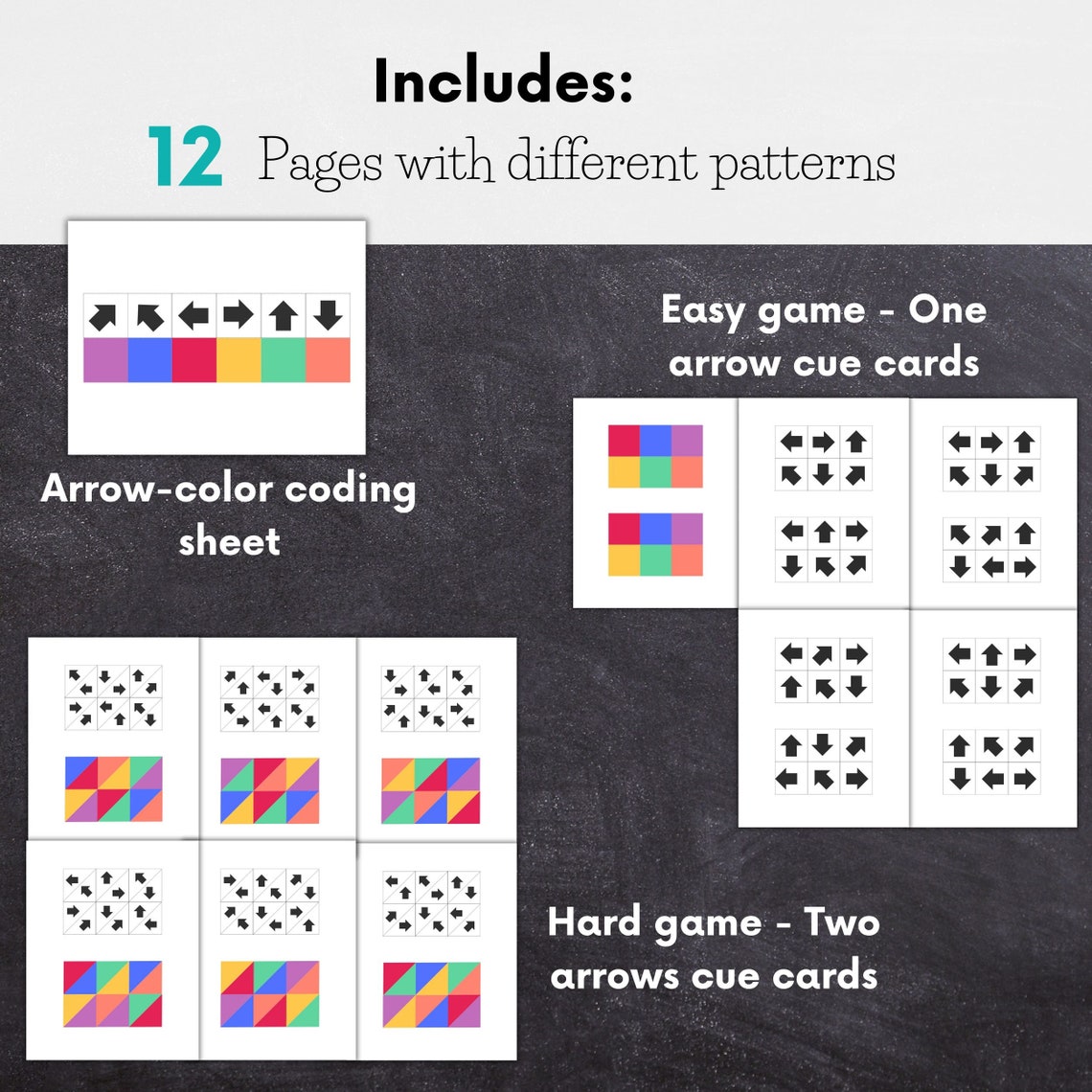Printable Brain Training Game to Stimulate Brain Activity. Brain ...