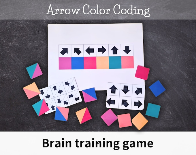 Printable Brain Training Game to Stimulate Brain Activity. Brain ...