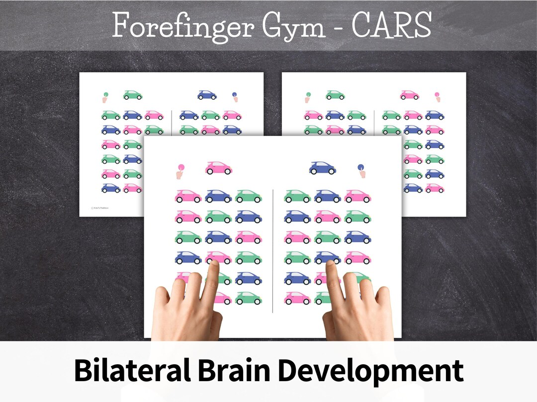Forefinger Gym: Cars – Brain Breaks for Focus + Fine Motor Skills ...
