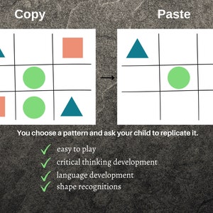 Pattern Recognition Game. Shape Recognition and Fine Motor Skills ...