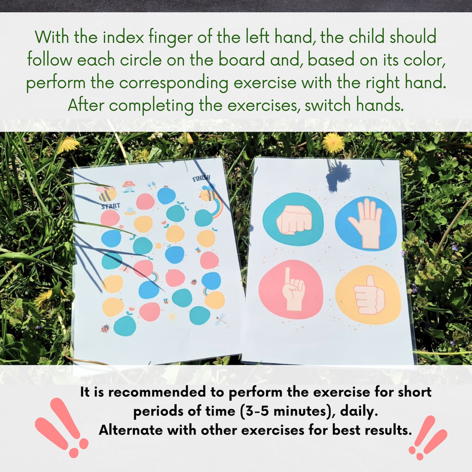 Hand-eye Coordination Board Game - Brain Teasers & Fingers Gym ...