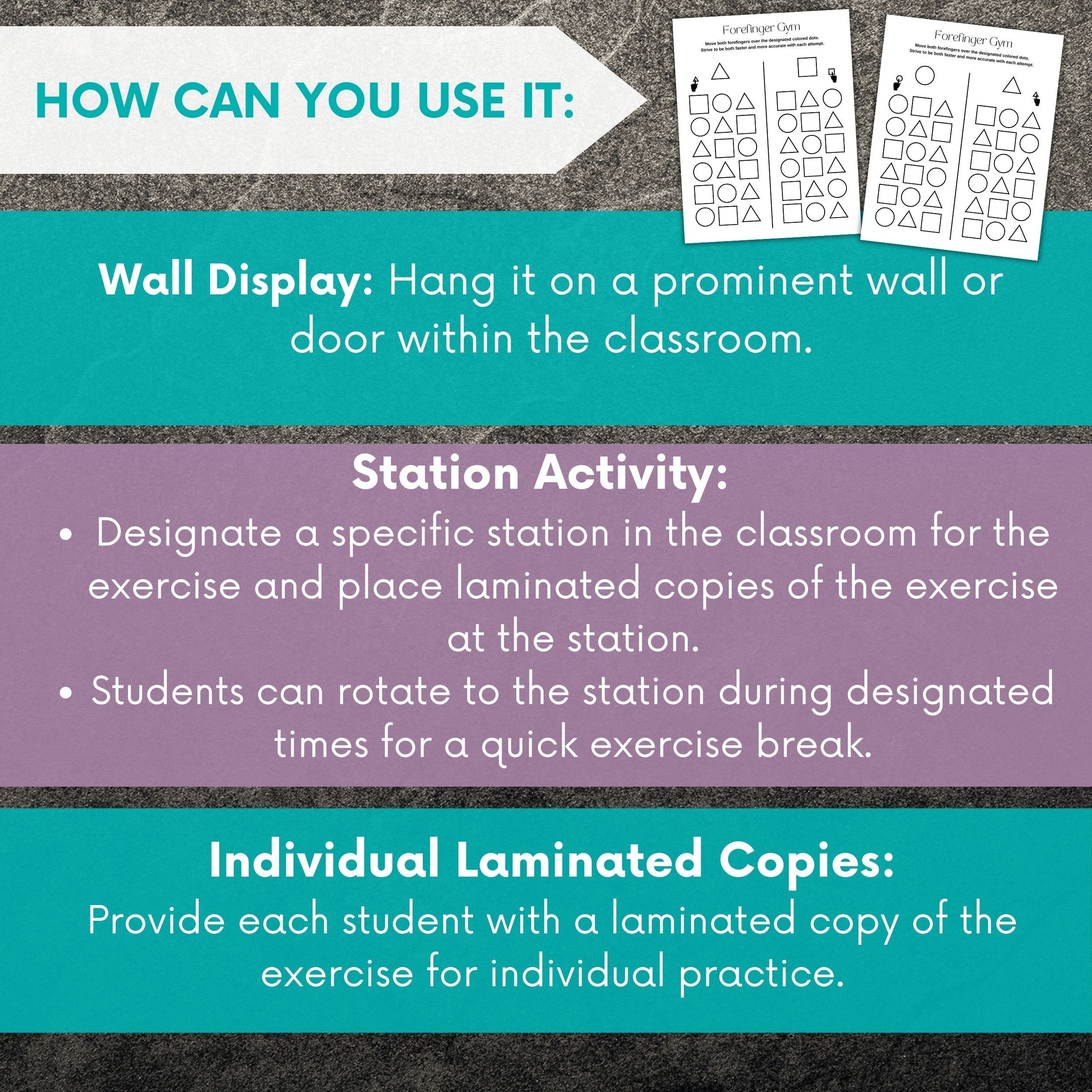 Brain Exercise and Bilateral Coordination Game With Shapes: Hand-eye ...